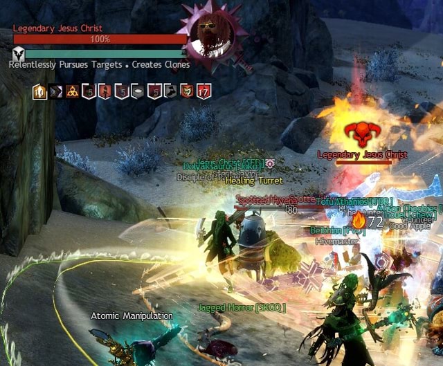 Legendary Jesus Christ - Pursues Targets Creates Clones - iFunny