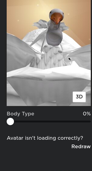 Avatar glich pt5 - Body Type Avatar isn't loading correctly? Redraw ... Avatar glich pt5 - Body Type Avatar isn't loading correctly? Redraw ...