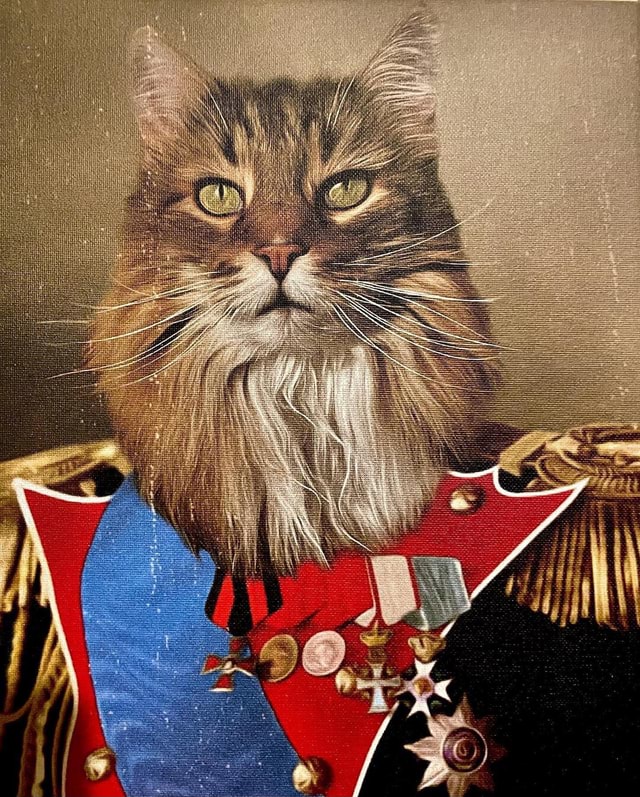 I hereby present to you King Louis the Tolerant - Lord of the Staircase ...