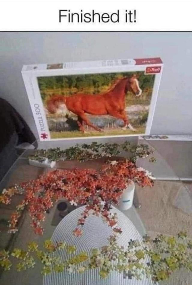Finished it! - iFunny