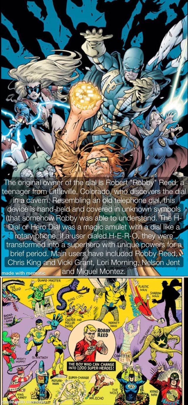 SA SS AS The original owner of the dial is Robert "Robby" Reed, a ...