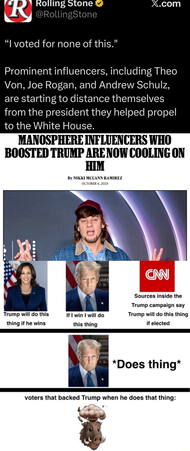 } Rolling stone % X.com @RollingStone voted for none of this ...