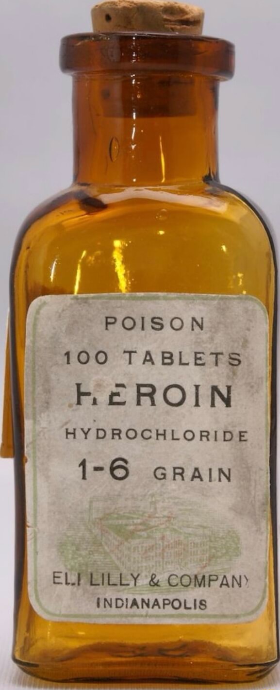 POISON 100 TABLETS ROT N HYDROCHLORIDE 1-6 GRAIN LILLY & COMPAN ...