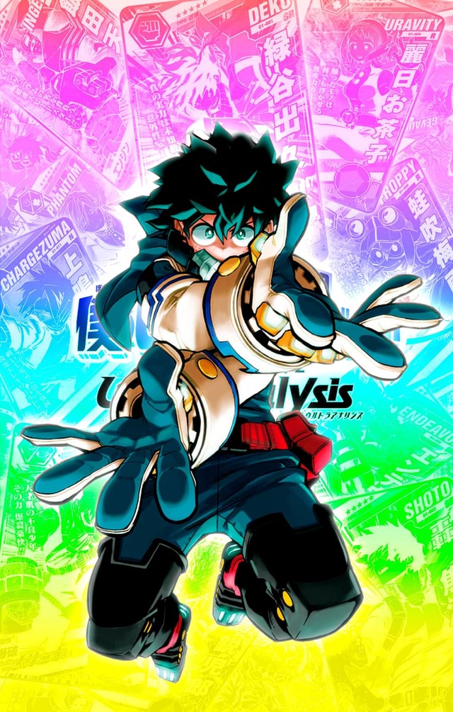 Deku! MHA Databook 2 ULTRA ANALYSIS - iFunny