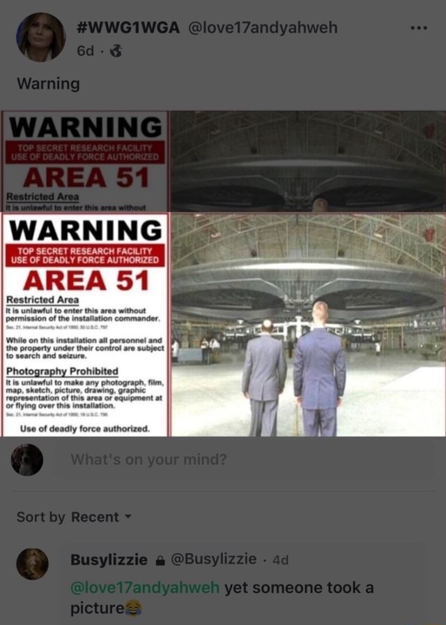 Dya Warning WARNING TOP SECRET RESEARCH FACILITY USE OF DEADLY FORCE ...