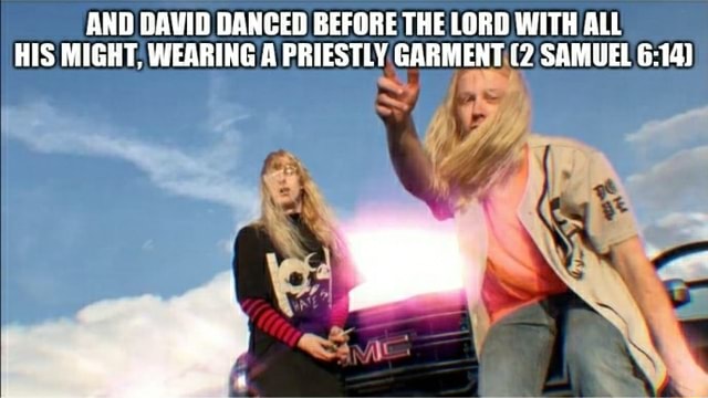 AND DAVID DANCED BEFORE THE LORD WITH ALL HIS MIGHT, WEARING A PRIESTLY ...