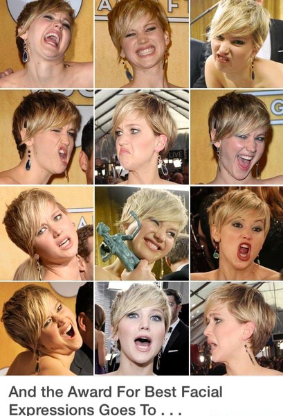 And the Award For Best Facial Expressions Goes To... - )