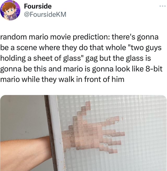 Random Mario Movie Prediction There s Gonna Be A Scene Where They Do That Whole two Guys random-mario-movie-prediction-there-s-gonna-be-a-scene-where-they-do-that-whole-two-guys