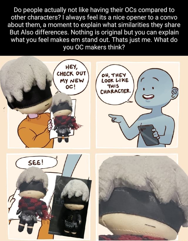 Do people actually not like having their OCs compared to other ...
