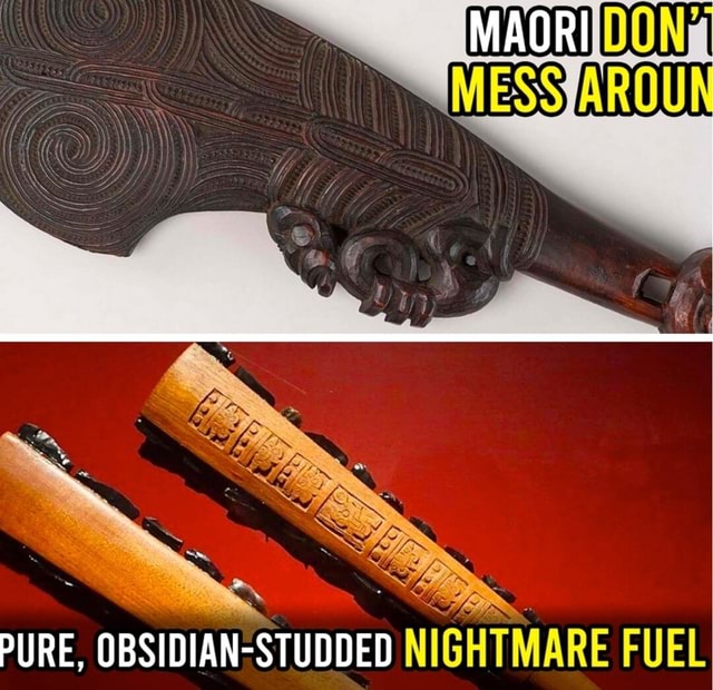 MAORI PURE, OBSIDIAN-STUDDED - iFunny