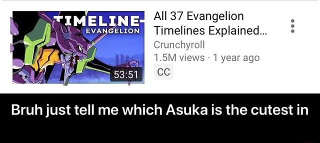 All 37 Evangelion Timelines Explained... Crunchyroll 1.5M views 1 year ...