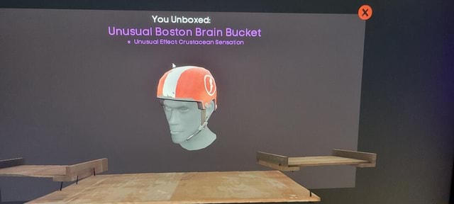 You Unboxed: Unusual Boston Brain Bucket * Unusual Effect Crustacean ...