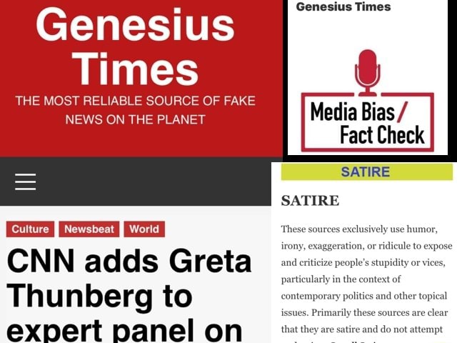 Genesius Times Genesius Times 0 NEWS ON THE PLANET Media Bias EAS ...