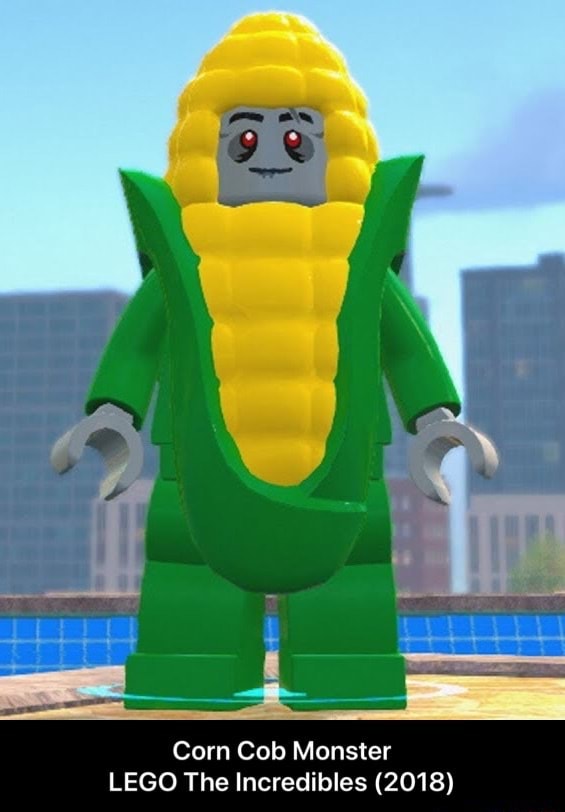 Corn Cob Monster LEGO The Incredibles (2018) - Corn Cob Monster LEGO ...