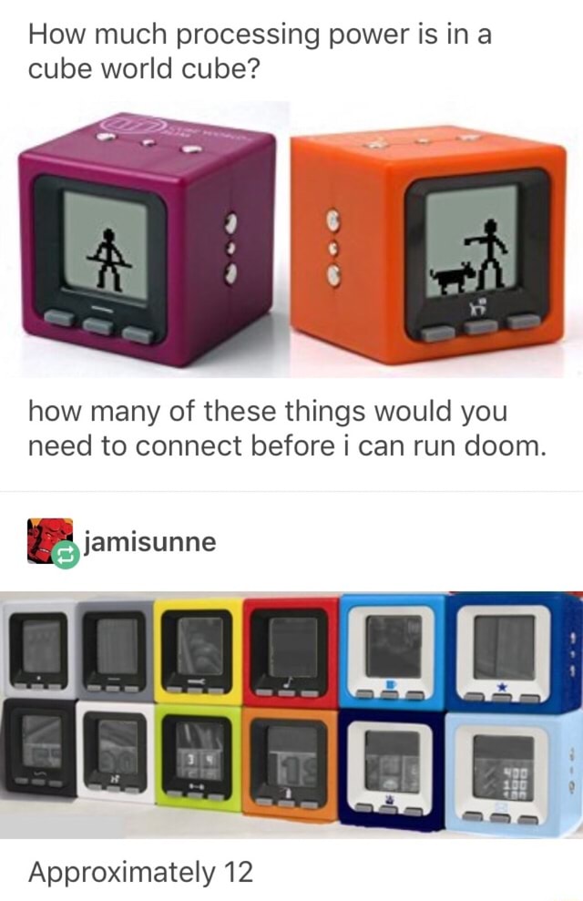 Cube world cube? - iFunny
