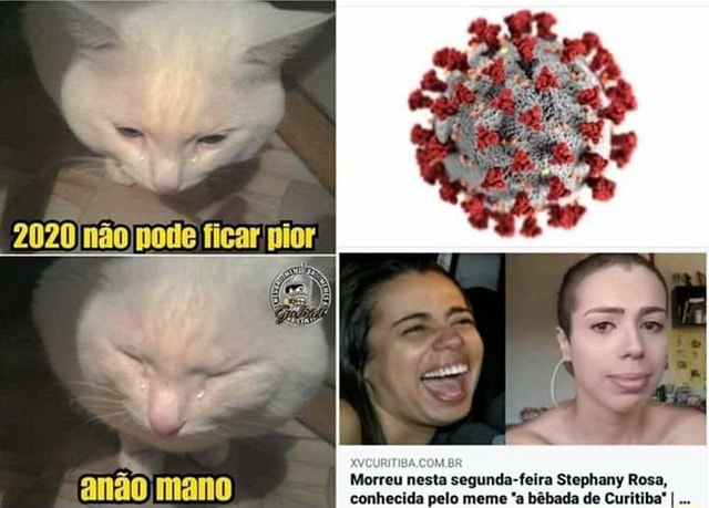 Morreu nesta segunda-feira Stephany Rosa, ando mano conhecida pelo meme ...