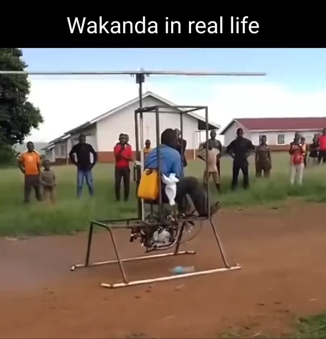 Wakanda in real life - iFunny