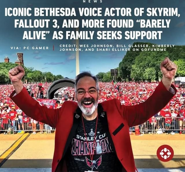 NEw ICONIC BETHESDA VOICE ACTOR OF SKYRIM, FALLOUT 3, AND MORE FOUND ...