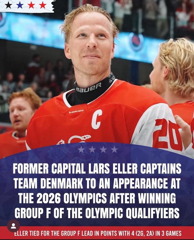 FORMER GAPITAL LARS ELLER CAPTAINS TEAM DENMARK TO AN APPEARANCE AT THE ...