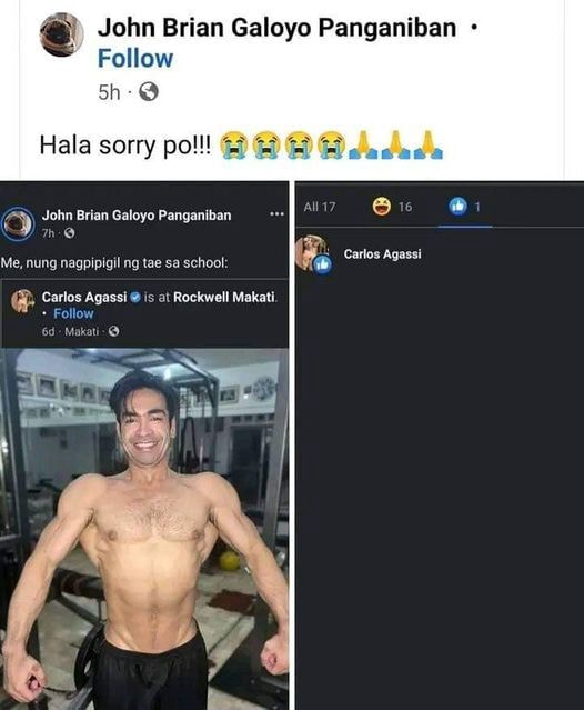 John Brian Galoyo Panganiban - Follow Hala sorry po!!! ai @ 16 John Brian Galoyo Panganiban Me ...