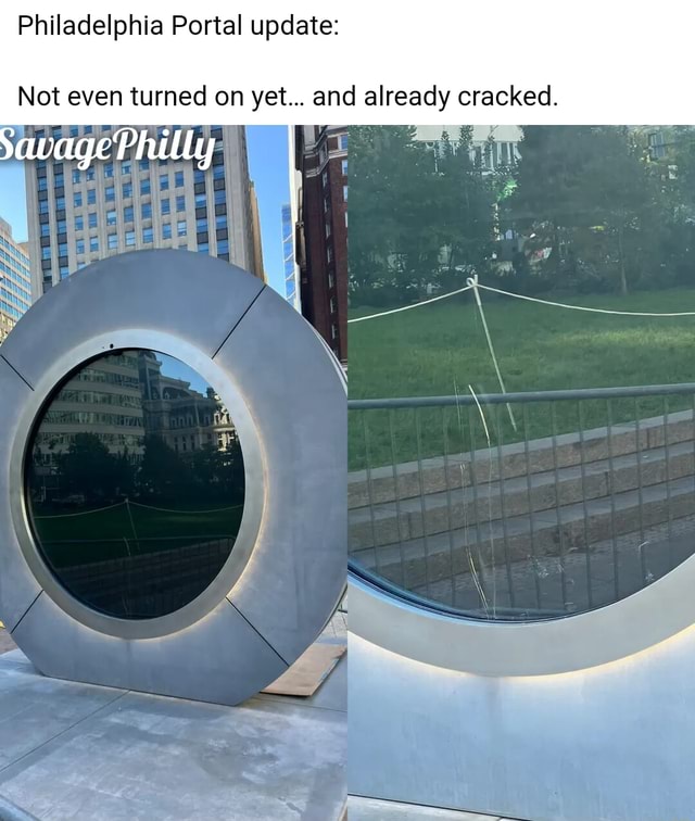 Philadelphia Portal update: Not even turned on yet... and already ...