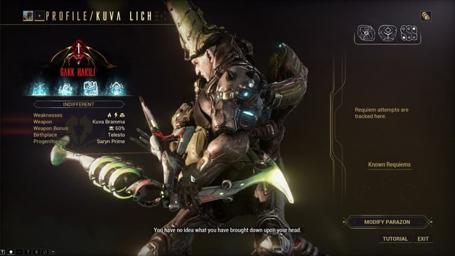 Is this rare? - LICH om INDIFFERENT Requiem attempts are Weaknesses 4 ...