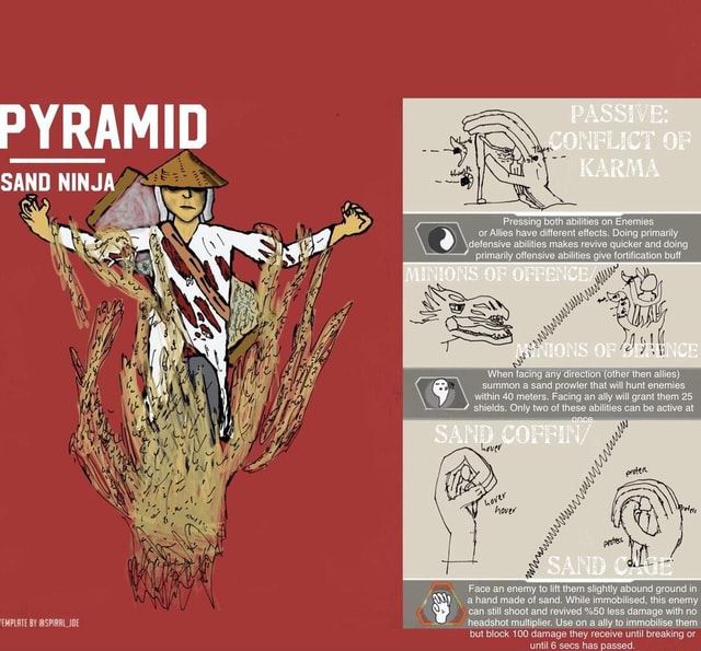 PYRAMID Pressing both abilities on Enemies or Allies have different ...