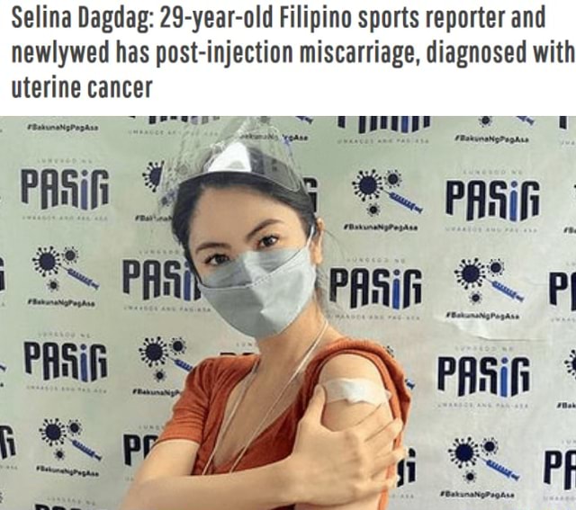 Selina Dagdag: 29-year-old Filipino sports reporter and newlywed has ...