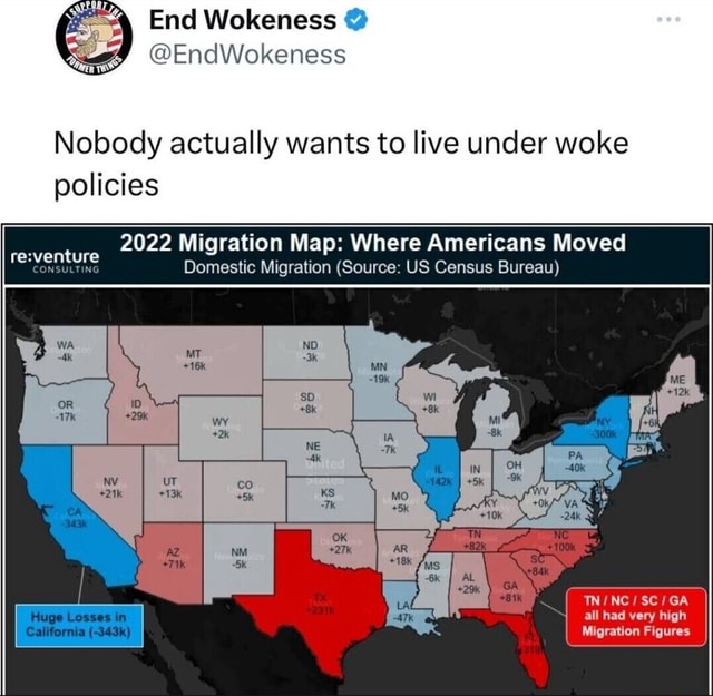End Wokeness @ Nobody actually wants to live under woke policies ...