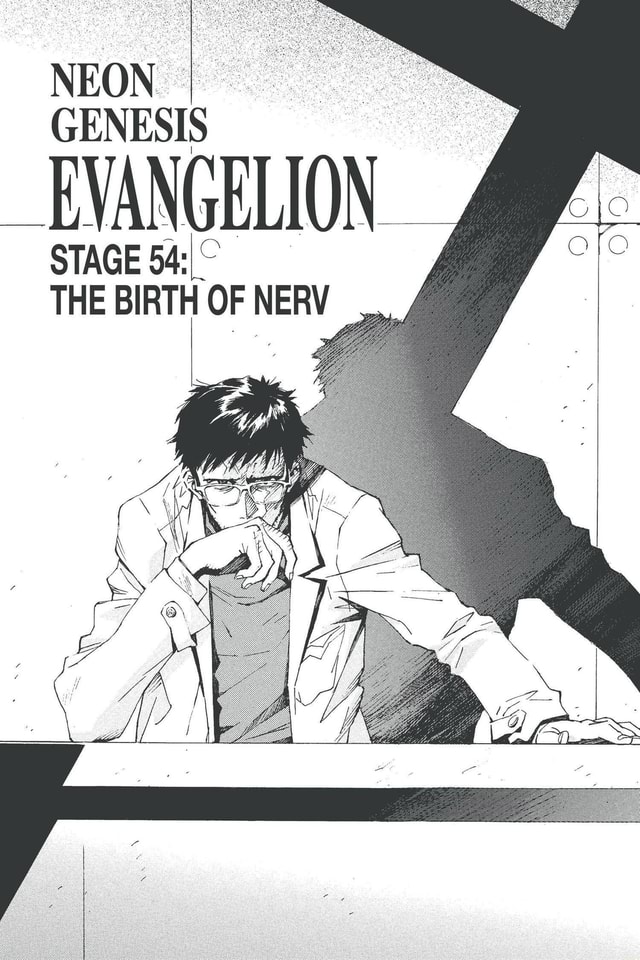 NEON GENESIS NEAL STAGE 54:I° THE BIRTH OF NERV - iFunny