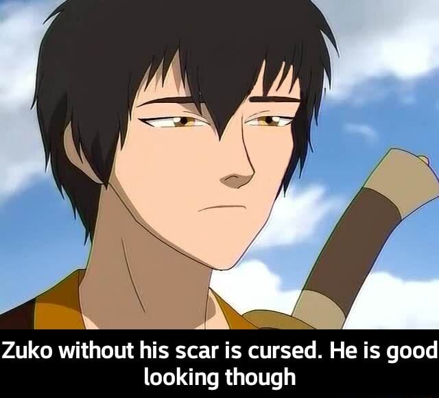 Zuko Without His Scar Is Cursed He Is Good Looking Though Zuko Without His Scar Is Cursed He
