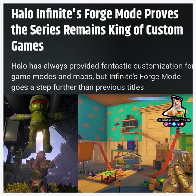 Follow LovableHaloAddiction on twitch - Halo Infinite's Forge Mode Proves the Series Remains ...