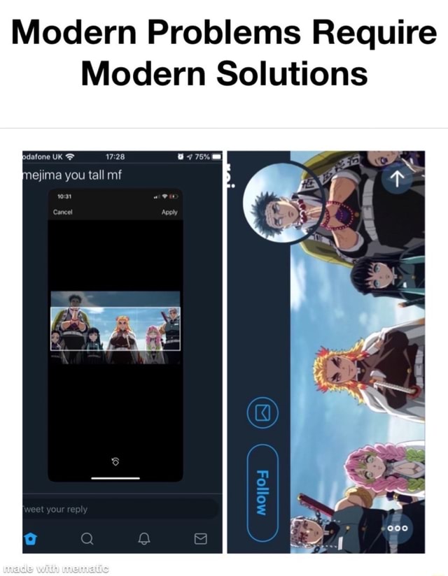 Modern Problems Require Modern Solutions - iFunny