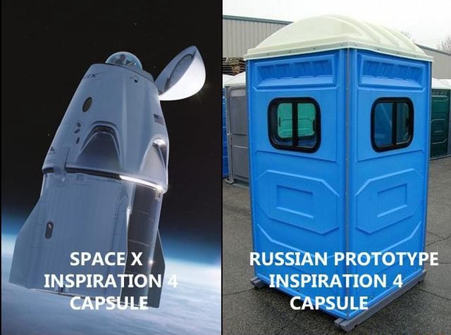 SPACE X . RUSSIAN PROTOTYPE INSPIRATION 4 INSPIRATION 4 CAPSULE CAPSULE ...