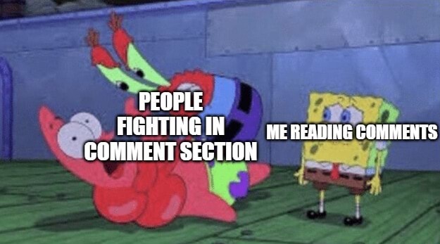 To serious... - PEOPLE FIGHTING IN READING COMMENTS COMMENT SECTION ...
