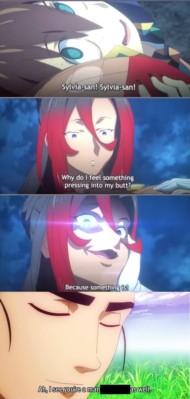 Sylvia-san! Sylvia-san! Why do I feel something pressing into my butt?4 ... Sylvia-san! Sylvia-san! Why do I feel something pressing into my butt?4 ...