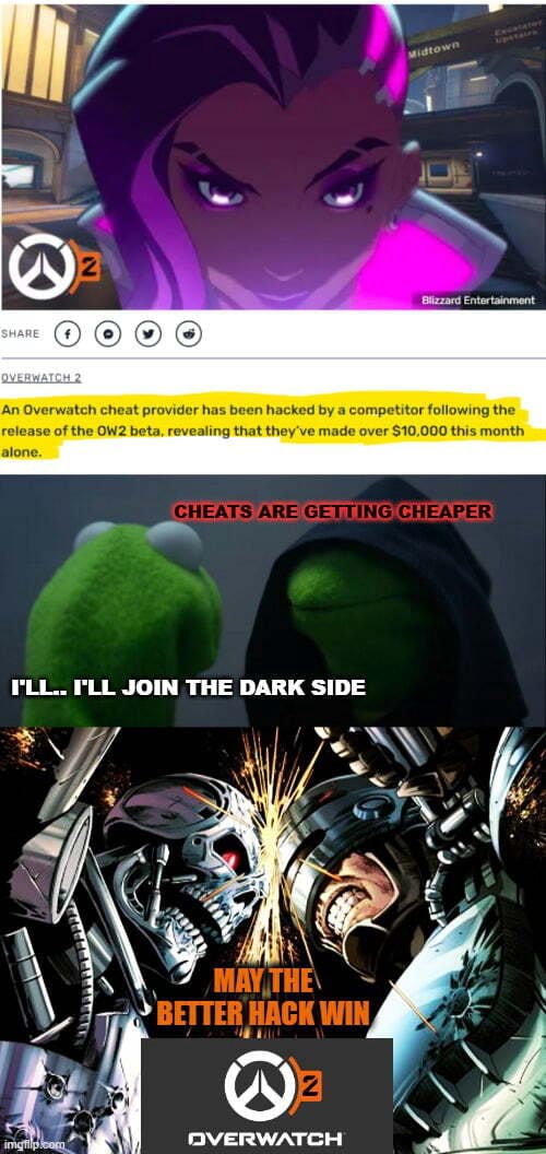 An Overwatch cheat provider has been hacked by a competitor following ...