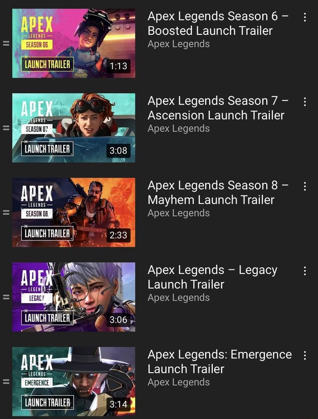 APEX - LEGENDS - _-I LAUNCH TRAILER LEGENDS- LAUNCH TRAILER SEASON ...