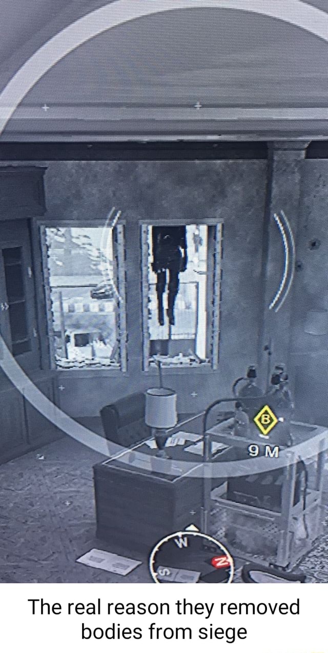 The real reason they removed bodies from siege - iFunny