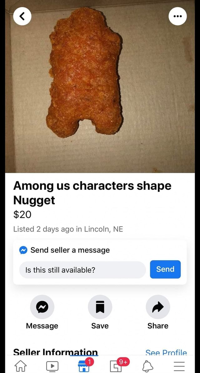 Among us characters shape Nugget $20 Listed 2 days ago in Lincoln, NE ...