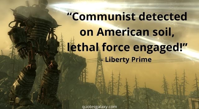 "Communist detected on American soil, pthal force engaged!" - iFunny