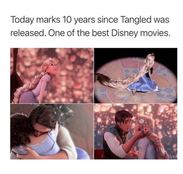 Today marks 10 years since Tangled was released. One of the best Disney ...