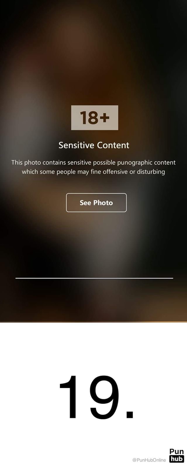 Sensitive Content This photo contains sensitive possible punographic ...