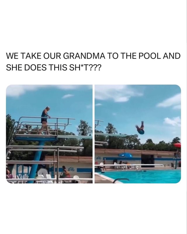 No shot she didnt throw out a hip memes explore summer swimming - WE ...
