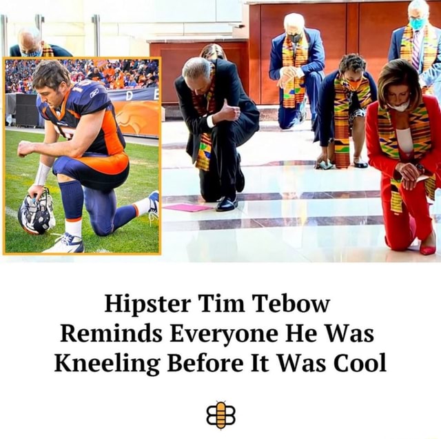 Hipster Tim Tebow Reminds Everyone He Was Kneeling Before It Was Cool ...