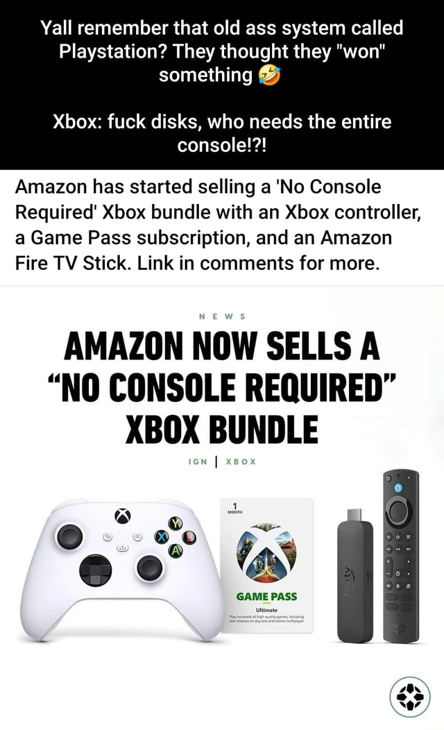 Yall remember that old ass system called Playstation? They thought they ...