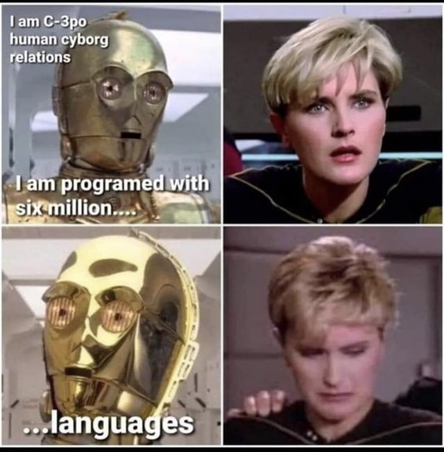 Lam C-3po human cyborg relations lam programed with six million ...