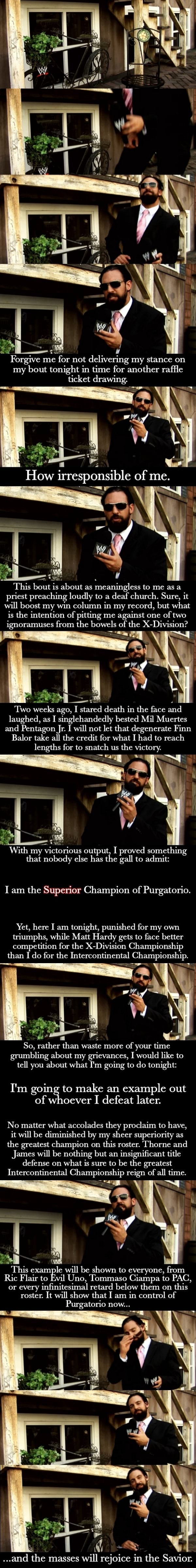 Ad Forgive me for not delivering my stance on my bout tonight in time ...