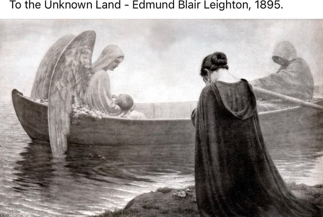 To the Unknown Land Edmund Blair Leignton, 1895. - iFunny