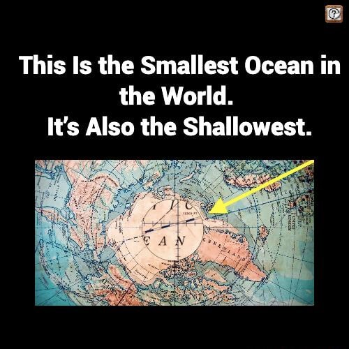 This Is the Smallest Ocean in the World. It's Also the Shallowest ...